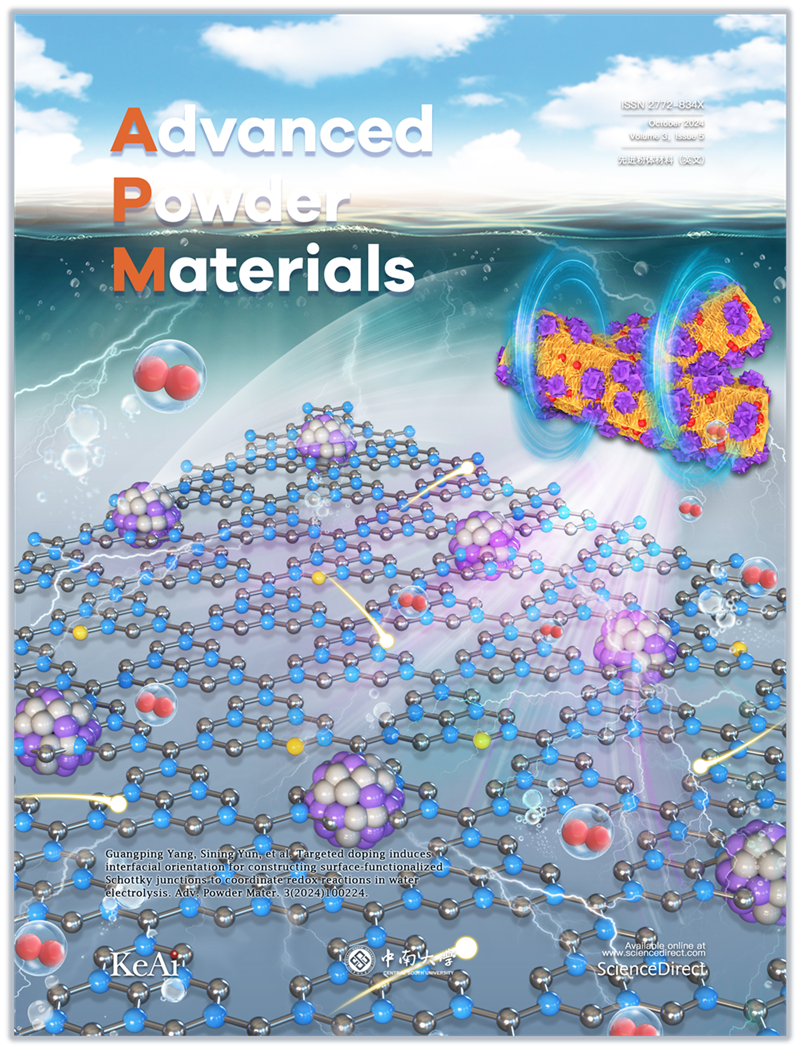 我校云斯宁教授团队研究生杨光平在Advanced Powder Materials发表最新学术成果-西安建筑科技大学新闻网